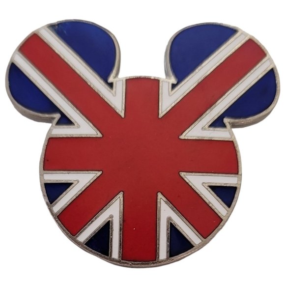 Disney | Jewelry | 202 Disney British United Kingdom Mickey Head ...